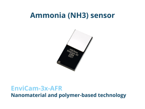 Ammonia sensors and detectors - VOCSens